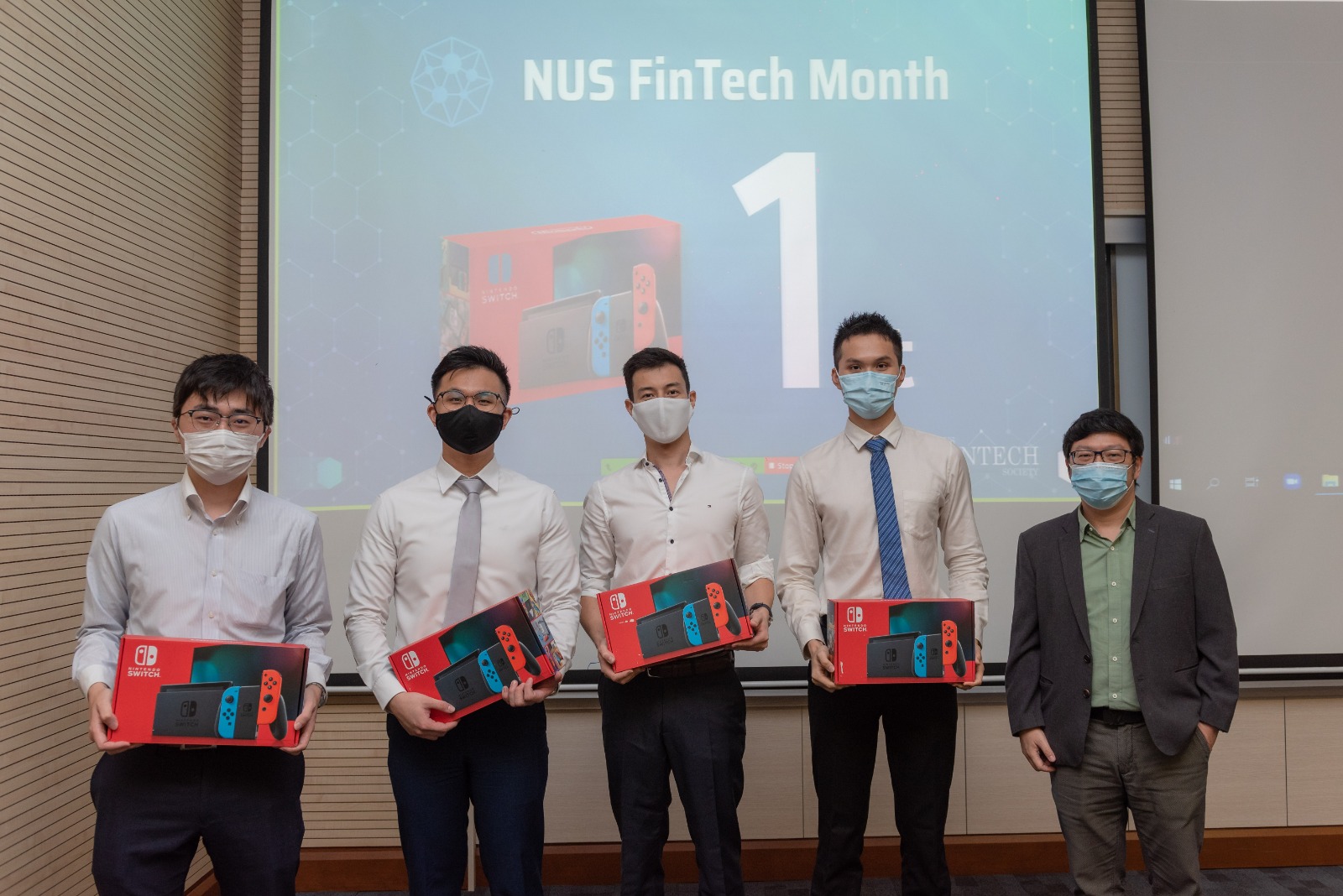 NUS MSBA students come in first in NUS Fintech Society Hackathon - NUS Business Analytics Centre